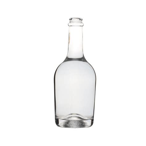 High Quality Custom Empty Super Flint Glass 500 Ml Whisky Liquor Bottle