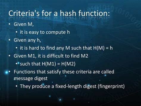 Secure Hashing Techniques Introduction Pptx Programming Languages Computing
