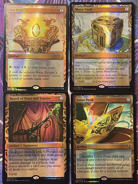 Foil Masterpiece MPS Full Set Bundle Bootleg Mage