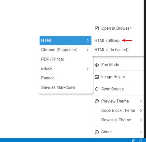 vscode中markdown生成html时侧边目录 知乎