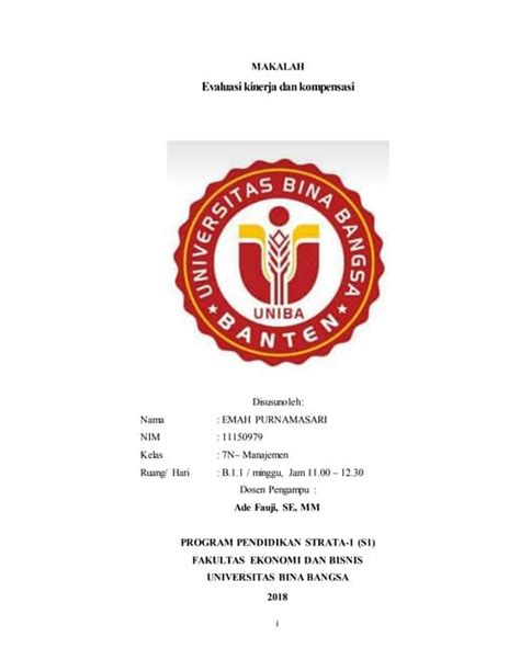Makalah Uts Pdf