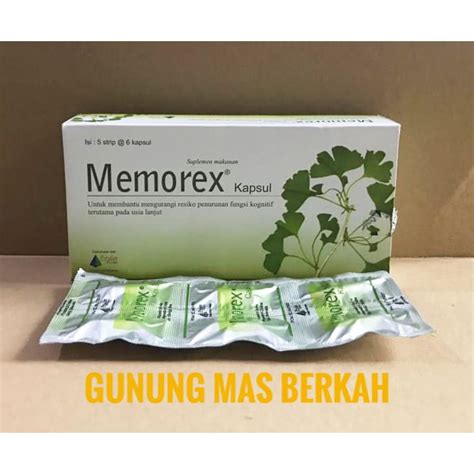 Jual MEMOREX Memorek Memorex Kapsul Membantu Memperbaiki Sirkulasi Darah Shopee Indonesia