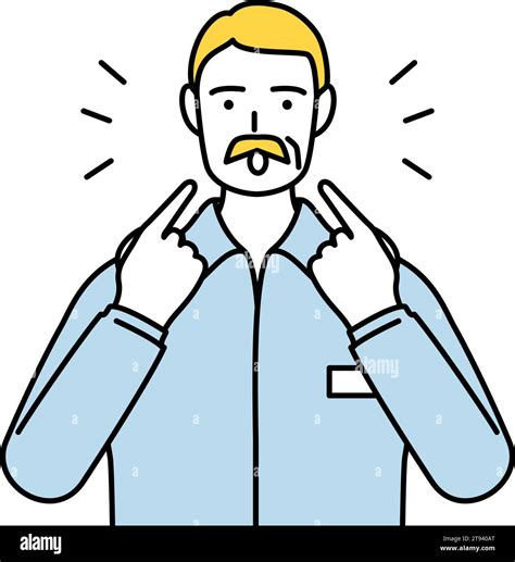 Senior White Man Teaching Pronunciation In English Conversation