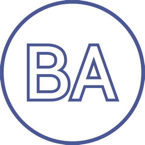 Ba Generic Color Outline Icon