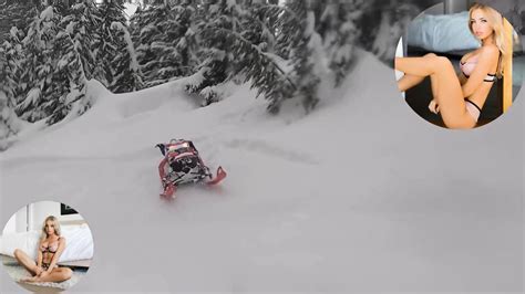 Snowmobiling Crazy Deep Snow Eporner