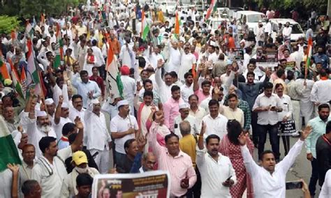 Opposition Staged A Protest After Vd Savarkars Portrait Was Unveiled