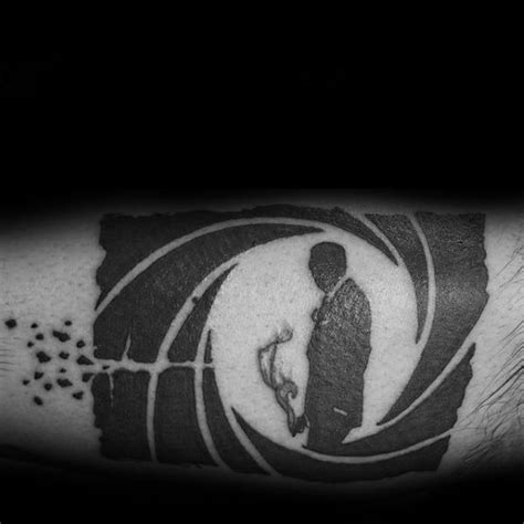 30 James Bond Tattoo Designs For Men 007 Ink Ideas