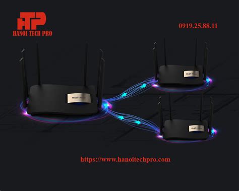 Router Wifi Ruijie Rg Ew1200pro Wifi Xuyên Tường Hanoi Tech Pro