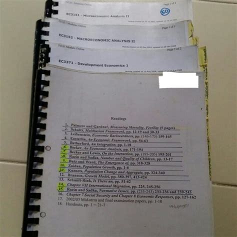 Nus Econs Lecture Notes Tutorial Questions Answers Past Exam Questions Hobbies And Toys