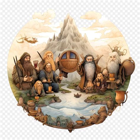 霍比特人日 霍比特人日冒险矮人指环王幻想png图片素材下载图片编号11278310 Png素材网