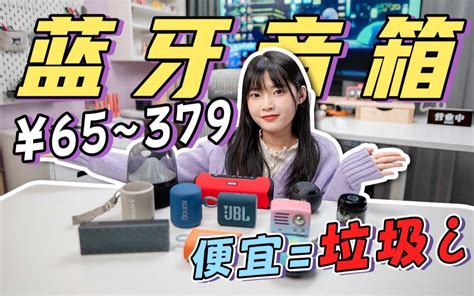 【建议收藏】蓝牙音箱真没那么贵！音质、防水、续航我全都要？入门蓝牙音箱推荐 哔哩哔哩