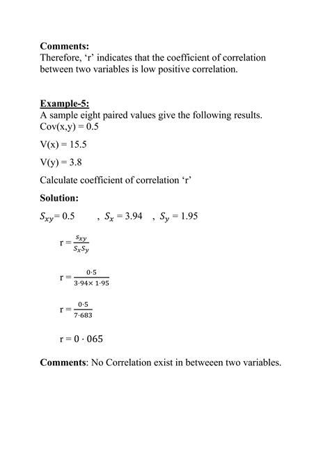 Correlation In Statistics Pdf