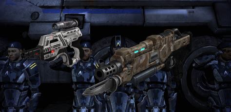 Weapons 2 From Mass Effect 3 For Xnalara By Melllin On Deviantart