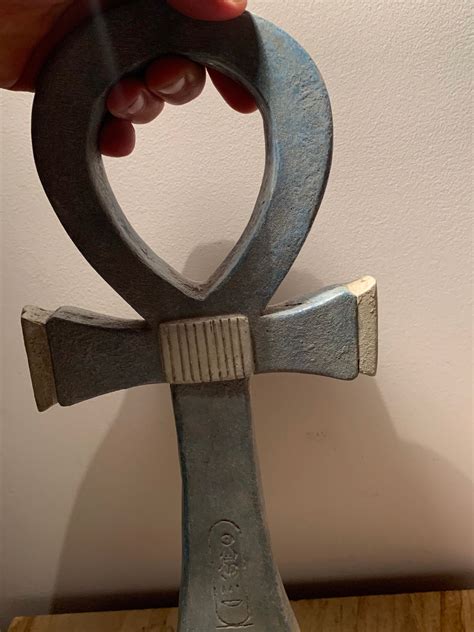 Egyptian Art Ankh Amuletlarge Ceremonial Size Of The Hieroglyph