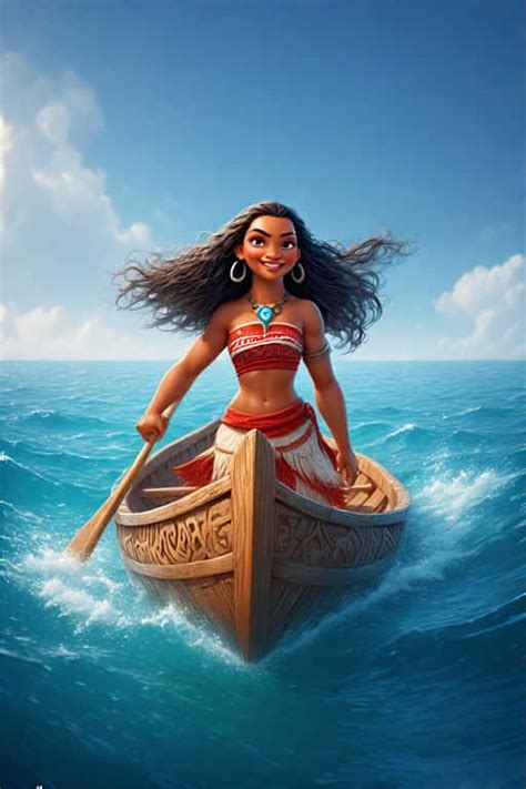 Download Oceanic Adventure Moana 4k Wallpaper