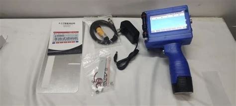 Fibermetal Table Top Batch Coding Machines Depend On Operator Model Namenumber Ski Handheld