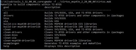 RTOS MSP430F5438A How To Configure The TI RTOS To Generate MSP