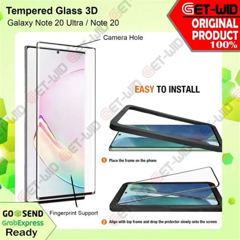 Jual Tempered Glass D Samsung Galaxy Note Ultra Note Note Jakarta Barat Get