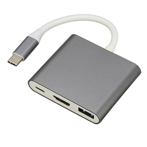 Hub Usbc 3 En 1 Usb Usb Tipo C Hub Tipo C Adaptador Multipuerto Calidad En La Que Puede Confiar
