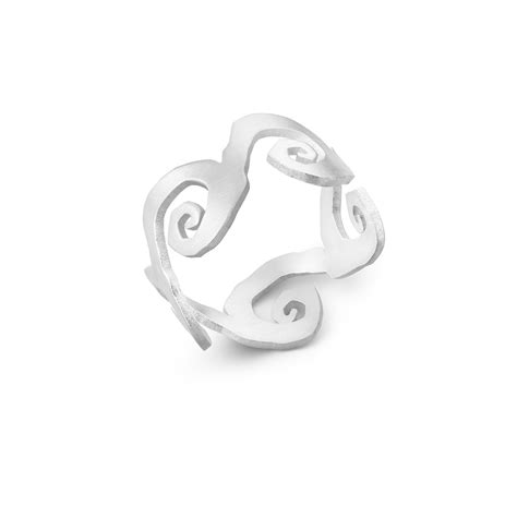 Anillo mujer de plata colección MAR Joidart