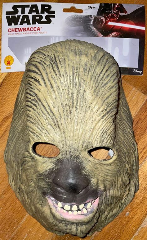 Star Wars Chewbacca Deluxe Mask Rubies 2019 New Wtags ~ Fast Free