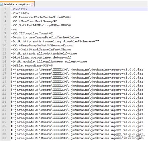 在idea的edit Custom Vm Options 中添加了内容，导致idea双击启动不了idea打不开初始化虚拟机时出错 代理库初始