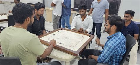 Carromchampionship Officegames Carrommasters Teamspirit Skillandstrategy Officefun Gameon