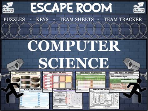 Computer Science Escape Room Teaching Resources