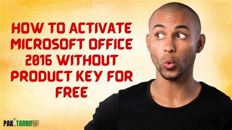 How To Activate Microsoft Office 2016 Without Product Key For Free
