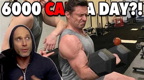 Reacting To Hugh Jackmans 6000 Calorie Bulk Up Plan Youtube