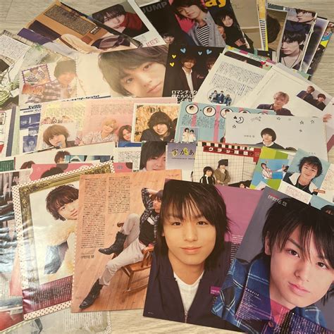 【傷や汚れあり】伊野尾慧 4 切り抜き 179p ピンナップ2枚 Heysayjump ジャニーズ 雑誌 Myojo ポポロ Potato