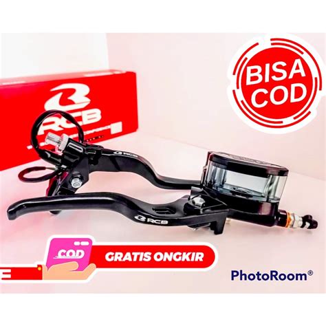 Jual Original RCB Master Rem E2 RH 14mm Handle Kanan Brake Pump Oval