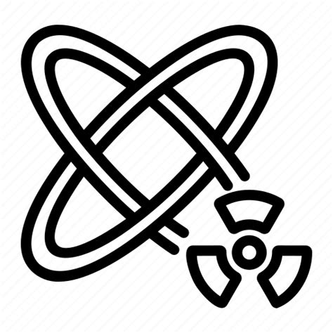 Atom Nuclear Energy Physic Physics Icon Download On Iconfinder