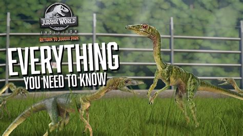 Compsognathus All Skins Showcased Jurassic World 53 Off