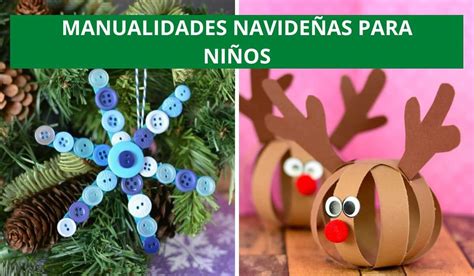15 Ideas de manualidades navideñas para niños fácil de hacer