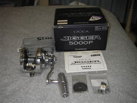 【未使用】1円スタート新品未使用 シマノ オシアジガー 5000p Ccmパワーロングハンドル付き Shimano Ocea