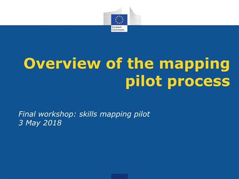 Pdf Overview Of The Mapping Pilot Process Eceuropaeu