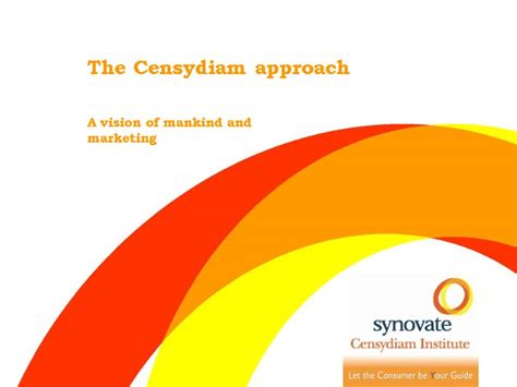 The Censydiam Approach A Vision Of Mankind And