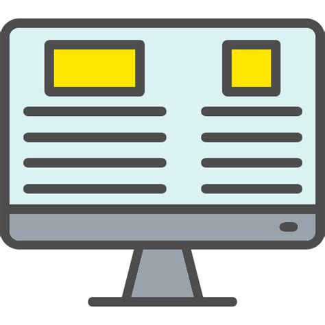 Web Design Generic Outline Color Icon
