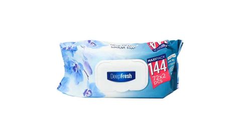 დიპ ფრეში სველი სალფეთქები ბავშვებისთვის 144 ცალი 8698863442413 Carrefour Gtc Wolt