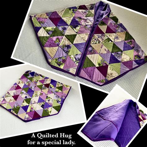 Quilted Purple And Green Jacket Diy Quilt Making Tutorial T Ideas