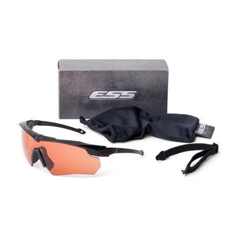 Ess Crossbow Suppressor Safety Glasses Black Frame Hd Copper Lens