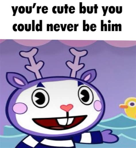 Unless Ur Him Then Ur Fine Happy Tree Friends Mime Smiling Tree