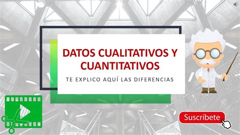 Datos Cualitativos Y Cuantitativos Interactive Worksh