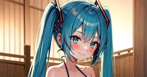 Hatsunemiku Miku Vocaloid Miku Bikini Pixiv