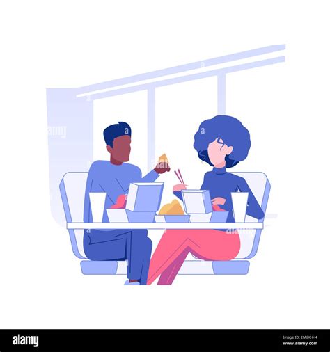 Meal Allowance Isolated Concept Vector Illustration Colleagues With