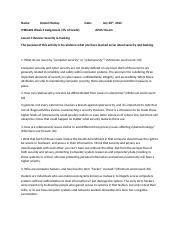Assignment 4 Manley Docx Name Daniel Manley ITMG481 Week 4