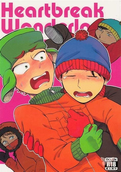 South Park Southpark Yaoi Doujinshi Dojinshi Comic Stan X Kyle