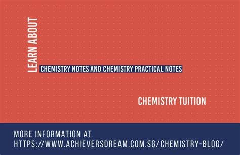 Chemistry Notes And Chemistry Practical Notes Achievers Dream