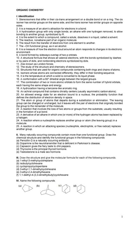 Organic Chemistry Reviewer Warning Tt Undefined Function 32 1